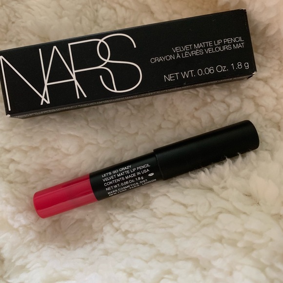 NARS | Makeup | Mini Nars Velvet Matte Lip Pencil Lets Go Crazy | Poshmark